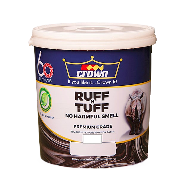 Crown Ruff N Tuff Brilliant White 3mm 30kg – Muthokinju Paints and Cement